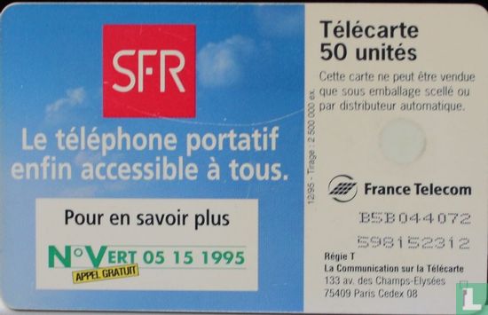 SFR B5B044072 (1995) - France Télécom - LastDodo