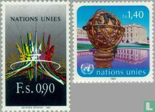 Symbols of the United Nations (1987) - United Nations - Geneva - LastDodo