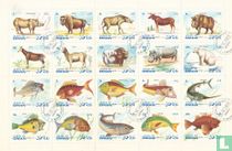 1972 Wild animals and marine fish Stamp catalogue - LastDodo